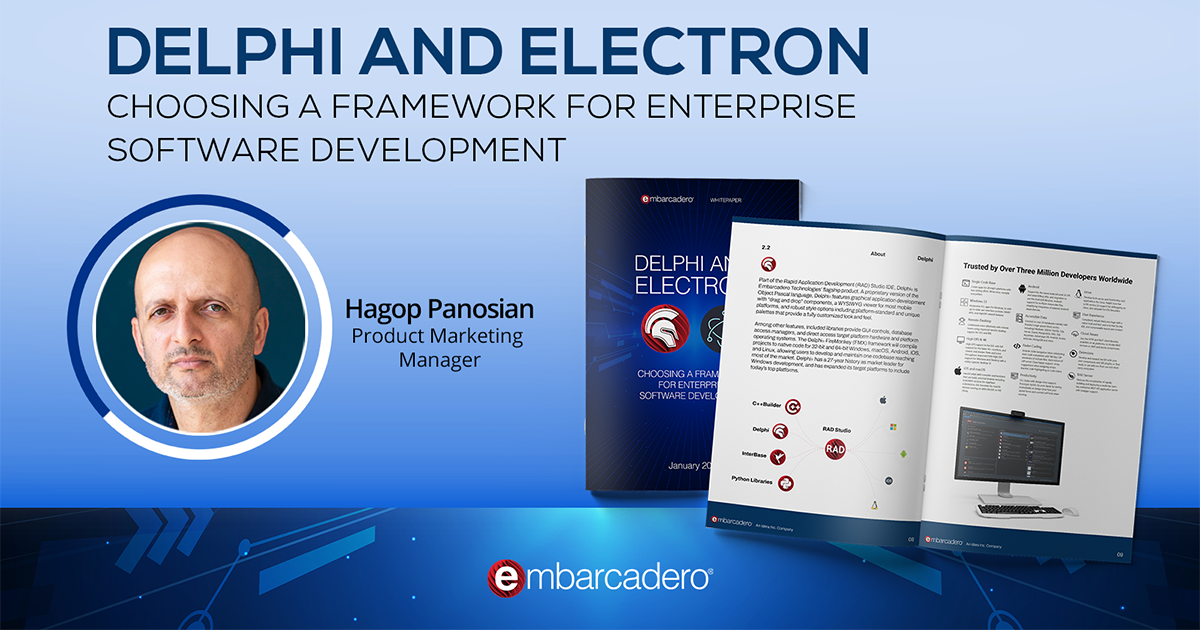 Delphi and Electron - Choosing a framework for enterprise software ...