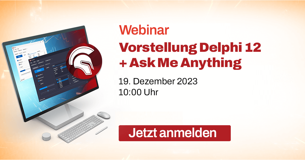 Embarcadero Webinar: Delphi 12 & Ask Me Anything
