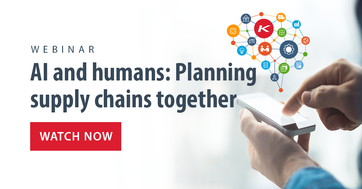 [WEBINAR] AI and humans: Planning supply chains together