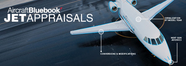 Learn more about Aircraft Bluebook Jet Appraisals